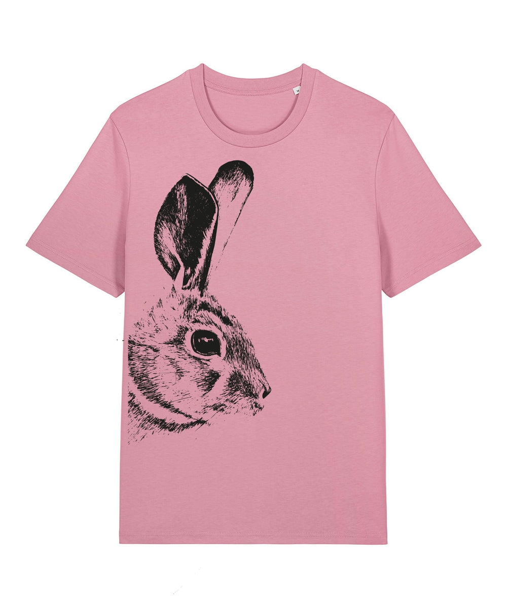 Hare unisex t-shirt, by Gill Pollitt – ARTsy clothing