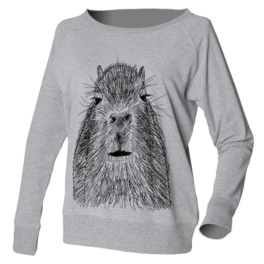 Capybara women jumper – ARTsy clothing